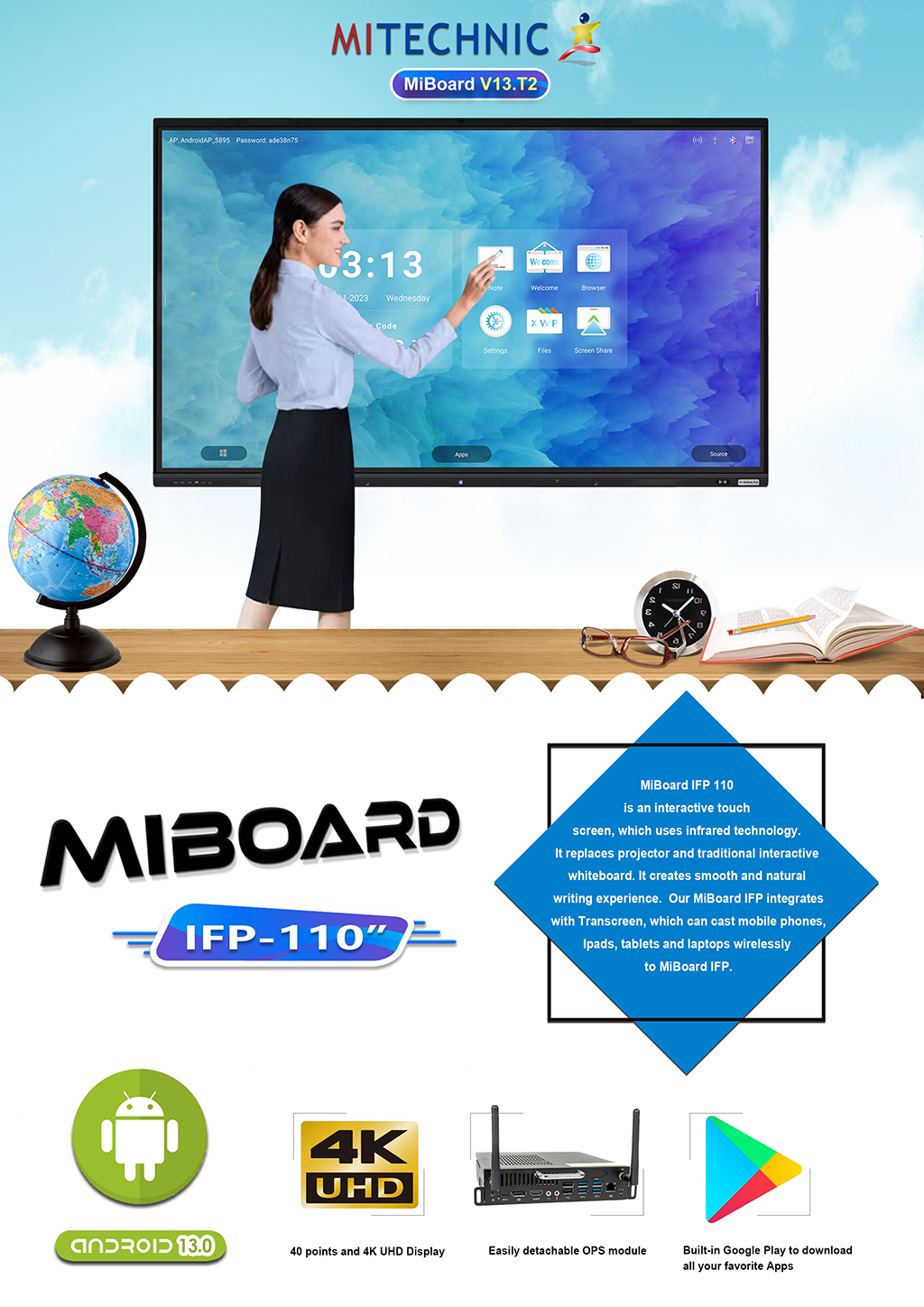 MiBoard IFP110 V13.T2