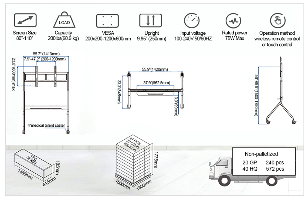 Motorized Stand MT320
